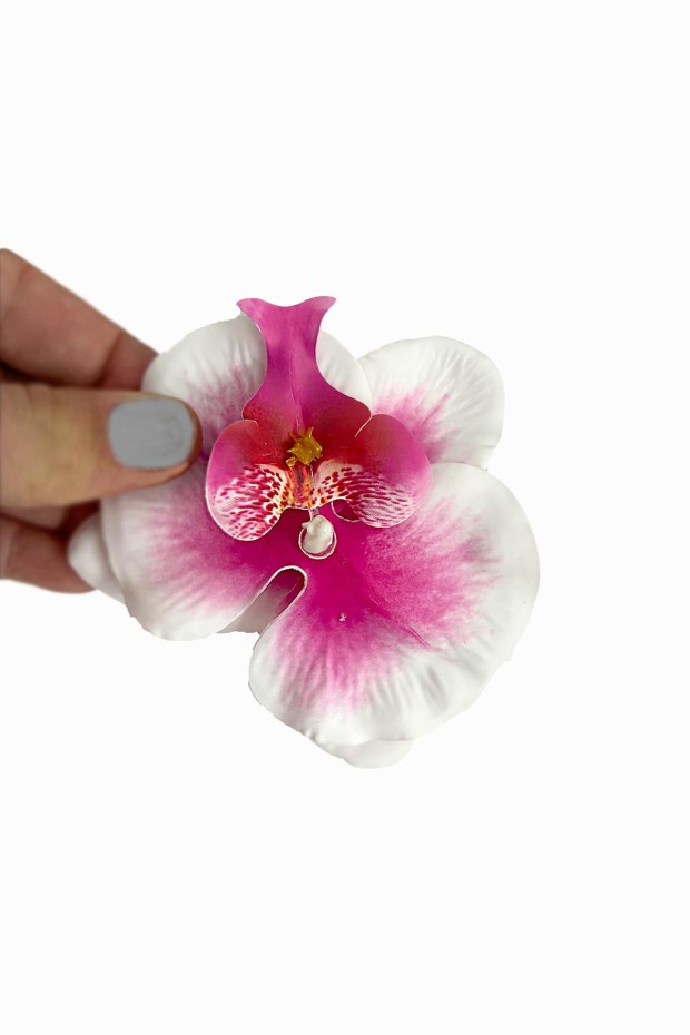 PENS-Aloha Orkide Çiçeği Süslü Çok Amaçlı Pens Toka - New Obsessions ...