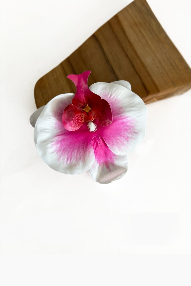 PENS-Aloha Orkide Çiçeği Süslü Çok Amaçlı Pens Toka - New Obsessions ...