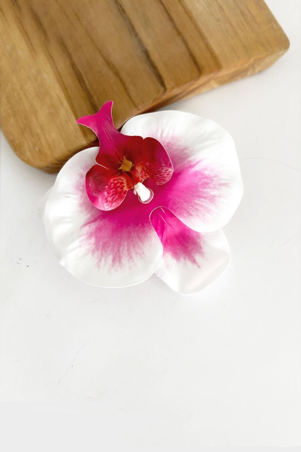 PENS-Aloha Orkide Çiçeği Süslü Çok Amaçlı Pens Toka - New Obsessions ...