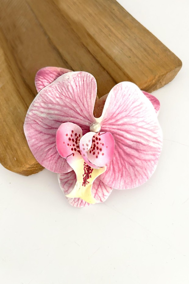 PENS-Aloha Orkide Çiçeği Süslü Çok Amaçlı Pens Toka - New Obsessions ...