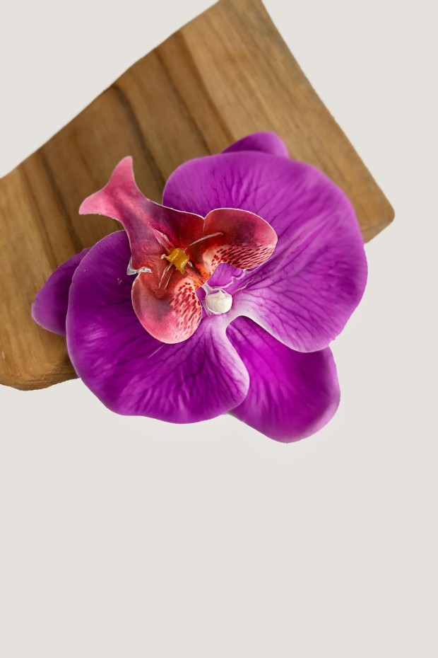 PENS-Aloha Orkide Çiçeği Süslü Çok Amaçlı Pens Toka - New Obsessions ...